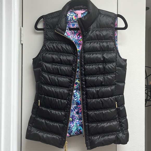 Lilly Pulitzer | Jackets & Coats | Lilly Pulitzer Puffer Vest | Poshmark